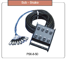 EWI CABLE PSX 8 50 15m Snake - DJ Mix Club