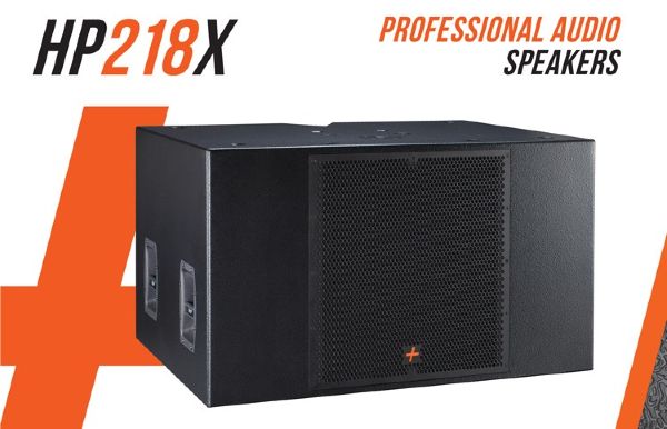 Hybrid+ HP218X High Power Dual 18" Passive Sub-Bass Speaker 3000w 146dB ...