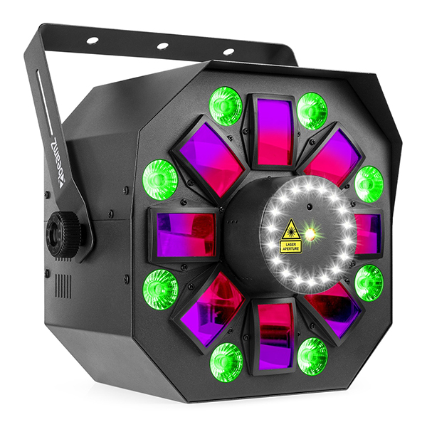 Beamz Multibox LED Effect with Laser and Strobe - DJ Mix Club