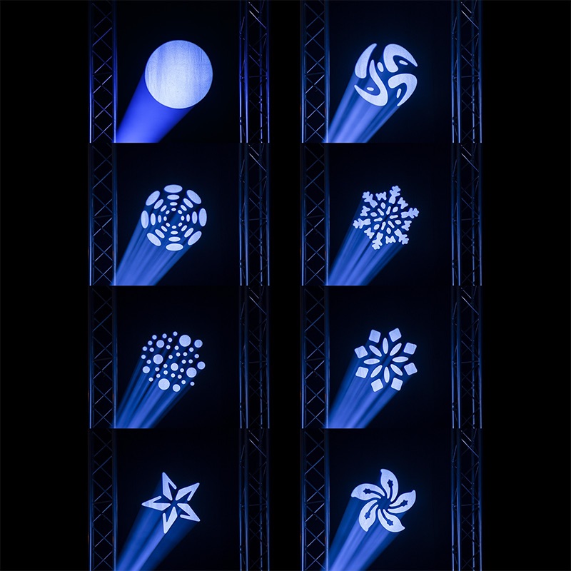 Beamz Cobra 100R Spot 100w Moving Head with Ring - DJ Mix Club