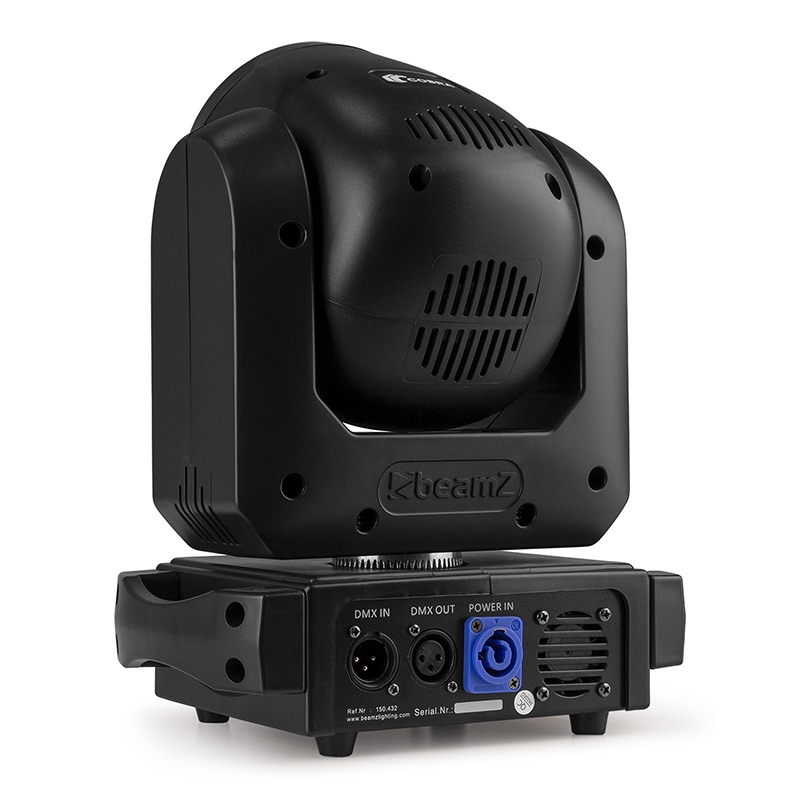 Beamz Cobra 100R Spot 100w Moving Head with Ring - DJ Mix Club