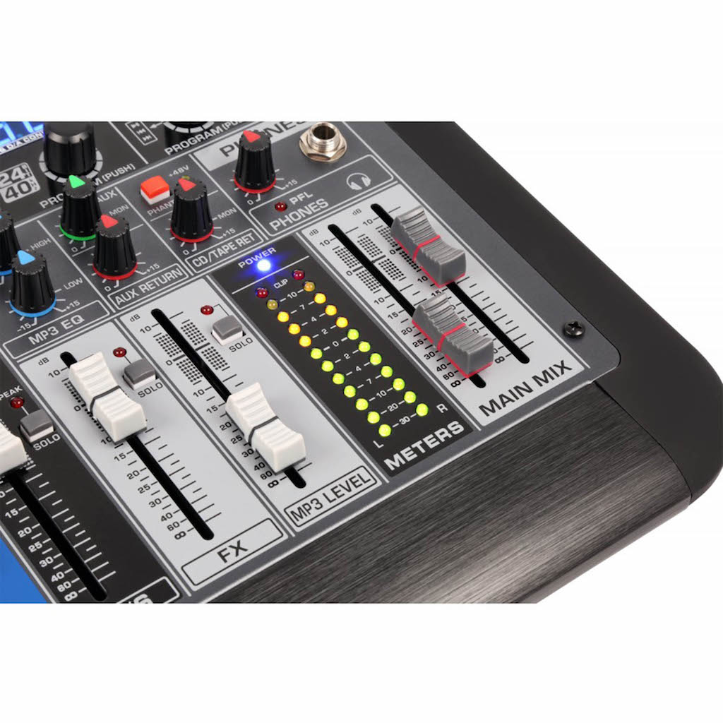 Power Dynamics PDM-S604 Stage Mixer with DSP/BT/USB/MP3 - DJ Mix Club