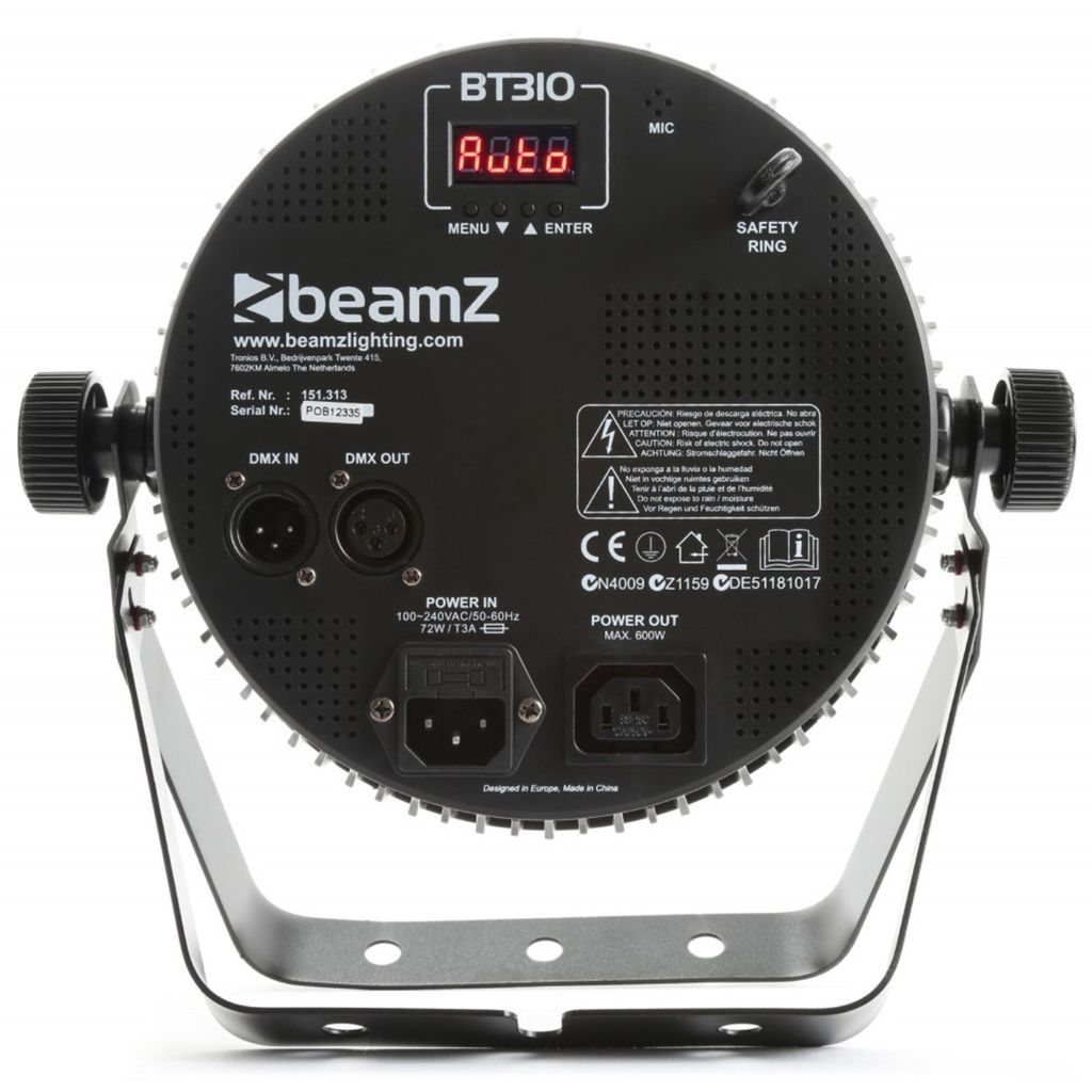 Beamz BT310 LED Flatpar - DJ Mix Club