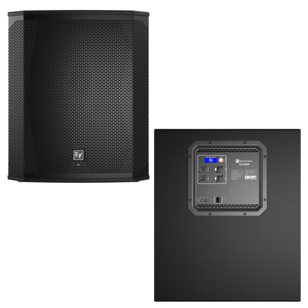 Electro-Voice ELX200-15P + ELX200 18SP Active Speaker Combo - DJ Mix Club