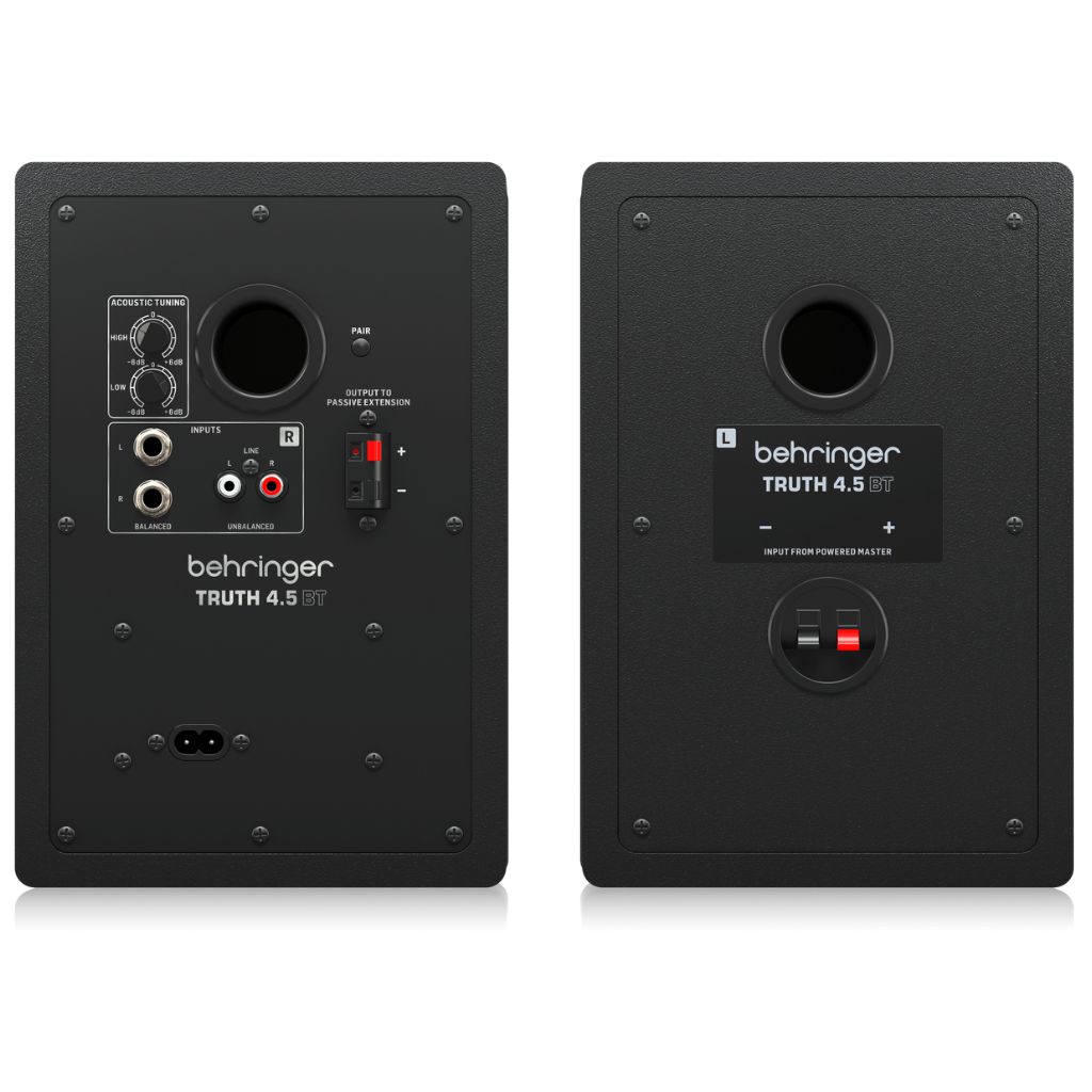 Behringer Truth 4.5BT Studio Monitors (pair) Black - DJ Mix Club