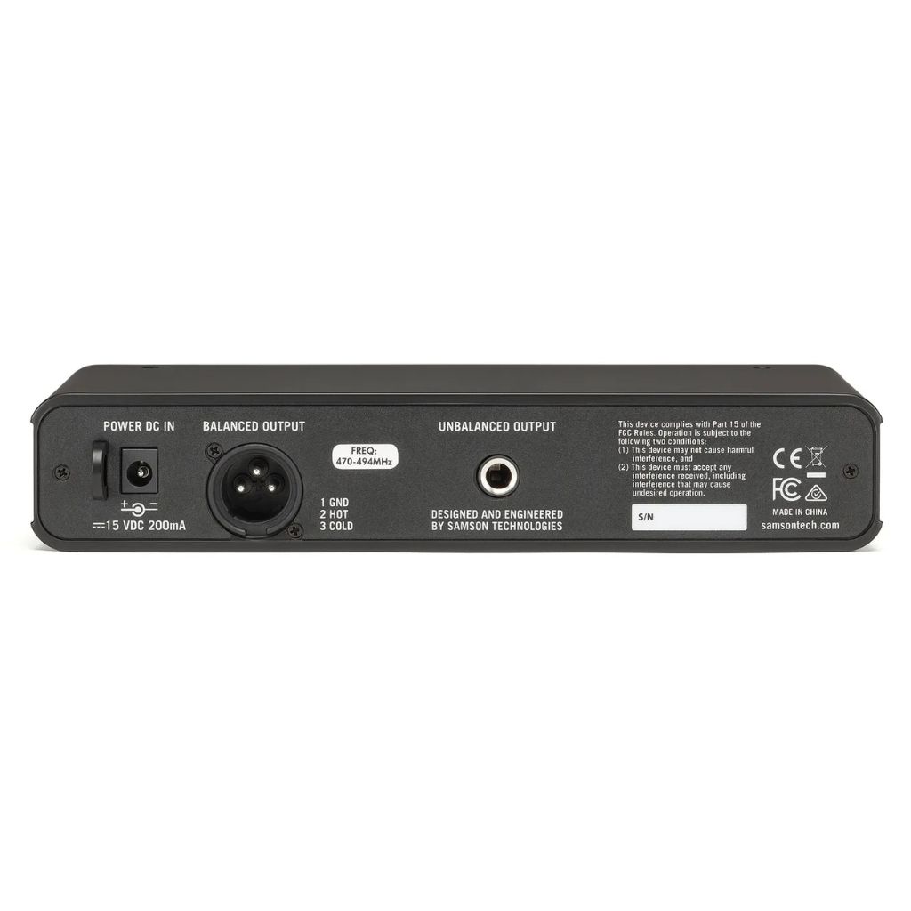 Samson Concert 88X HS5 K – Wireless Headset Mic System - DJ Mix Club