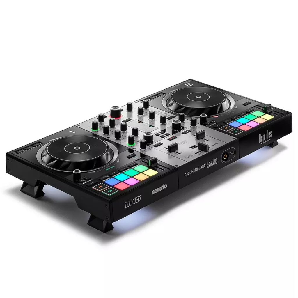 Hercules DJ Control Inpulse 500 - Limited Edition Silver - DJ Mix Club